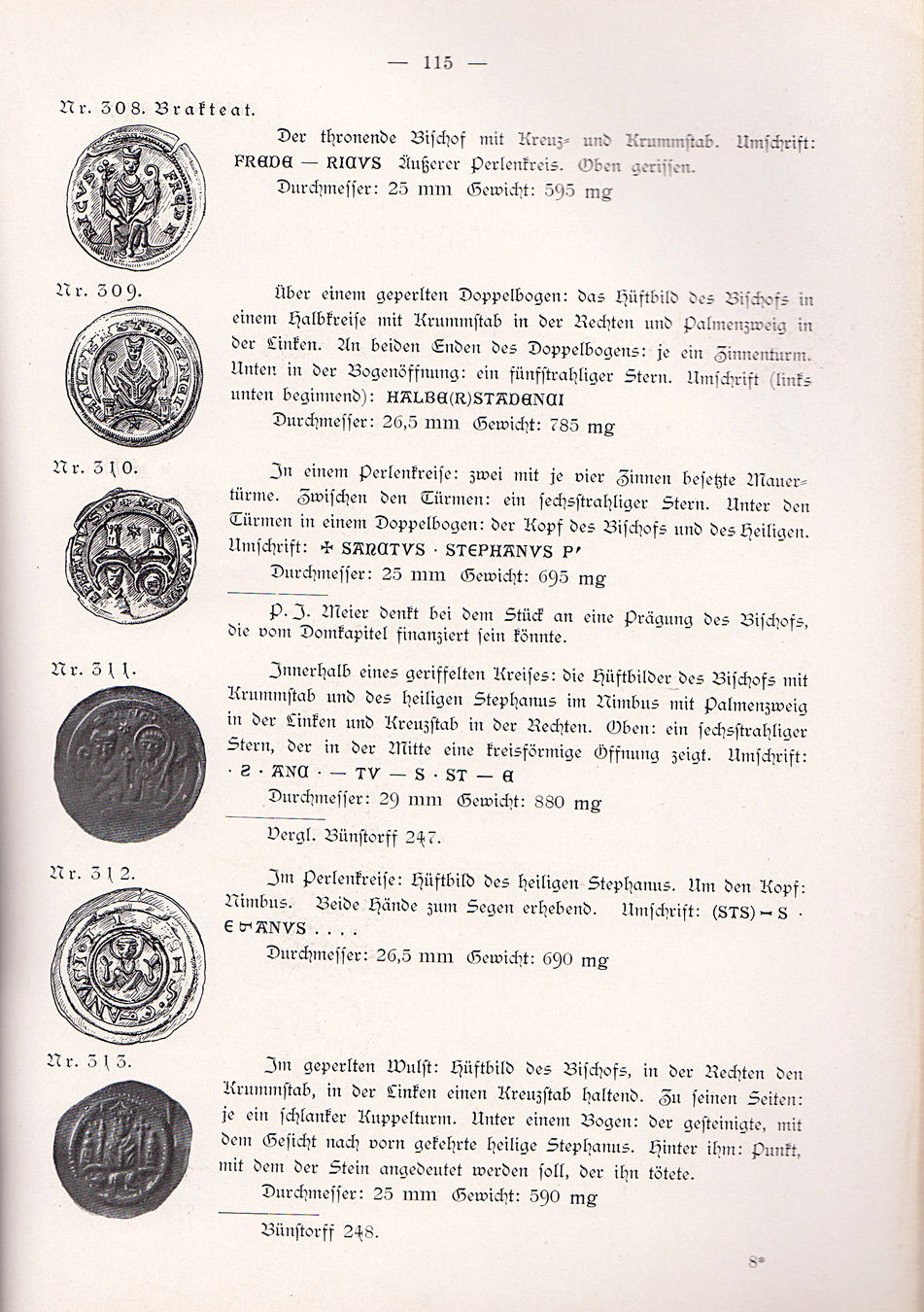 MEIER, O. 1932 DER BRAKTEATENFUND VON BOKEL | MA-Shops