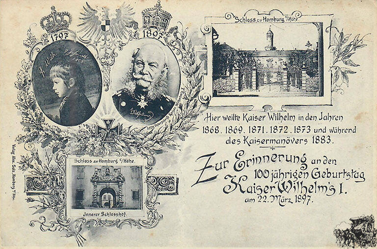 Deutschland Ansichtskarte 100 jähriger Geburtstag Wilhelm I. | MA-Shops