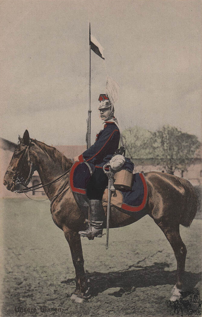 Deutschland Ansichtskarte Unsere Ulanen | MA-Shops