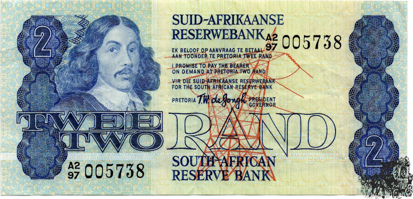 2 Rand 1978 Südafrika - vorzüglich | MA-Shops