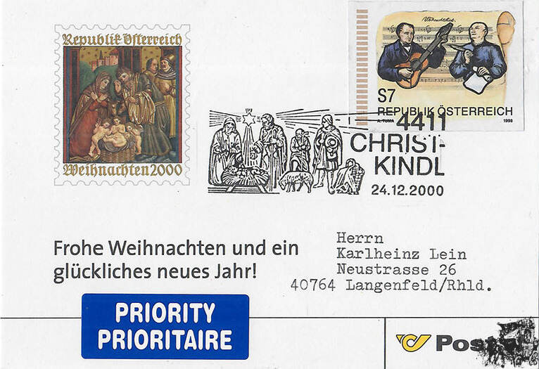Österreich Christkindl-Sonderstempel - 2000 | MA-Shops