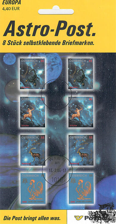 Österreich 2005 o - Astroset 3 - Set komplett | MA-Shops