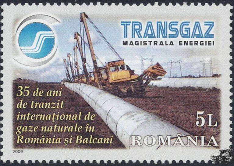 Rumänien 2009 ** - 35 Jahre Transgaz-Erdgaspipeline durch Rumänien | MA ...