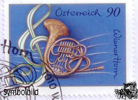 Österreich 2013 o - 0,90 € Musikinstrumente - Wiener Horn | MA-Shops