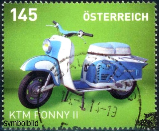 Österreich 2014 - € 1,45, KTM Ponny II | MA-Shops