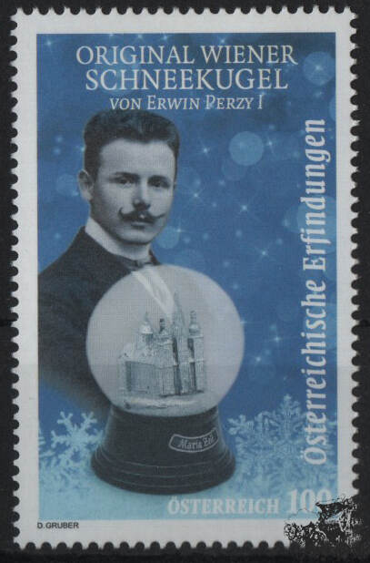 Österreich 2025 ** - € 1,00 SM Erwin Perzy I - Original Wiener ...