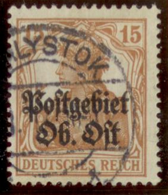 Deutsche Besetzung 1.Weltkrieg Postgebiet Ober-Ost - Nr.6 | MA-Shops