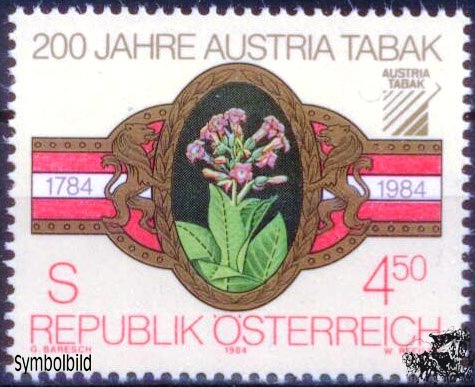 Österreich 1984 **, S 4,50 - Austria Tabak | MA-Shops