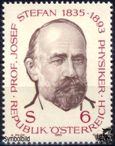 Österreich ** 1985 - 6 S - 150. Geburtstag von Prof. Josef Stefan | MA ...