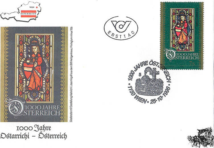 Österreich FDC 1996 - 7 S - Herzog Heinrich II | MA-Shops