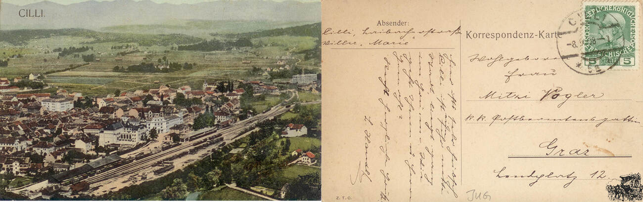 Deutschland Ansichtskarte Cilli | MA-Shops