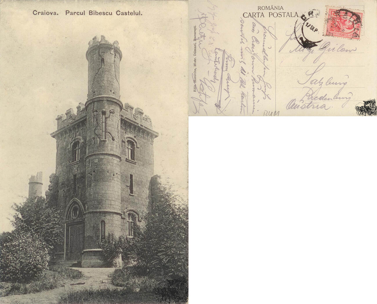 Deutschland Ansichtskarte Craiova - Parcul Bibescu Castelul | MA-Shops