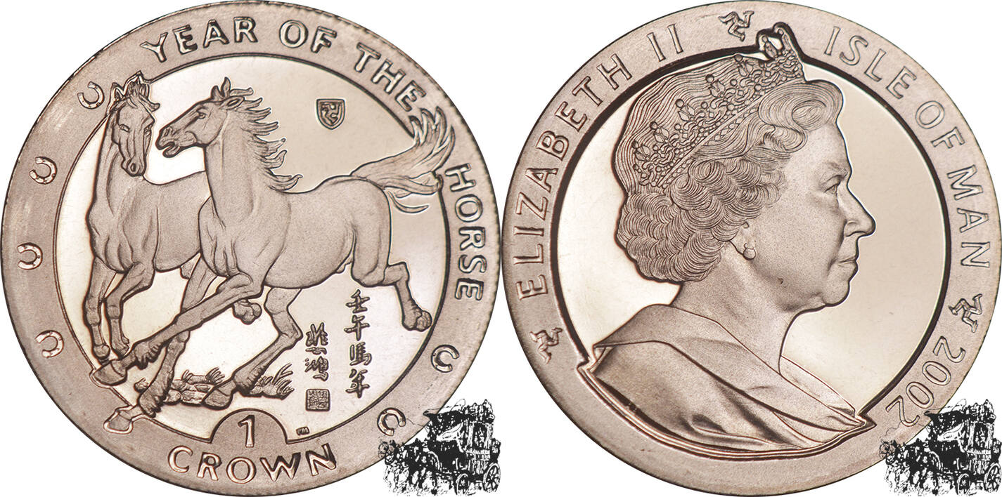 1 Crown 2002 - Year of the horse PP | MA-Shops