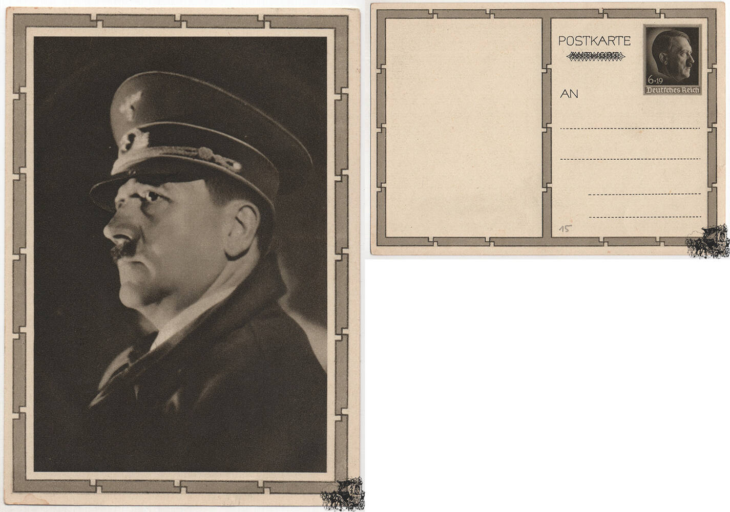 Deutschland 3. Reich - Ganzsache Der Führer 1939 | MA-Shops
