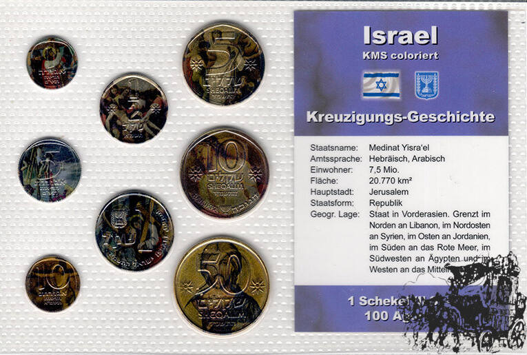 KMS Israel, Kreuzigungs-Geschichte, coloriert | MA-Shops KMS Israel, Kreuzigungs-Geschichte, coloriert | MA-Shops