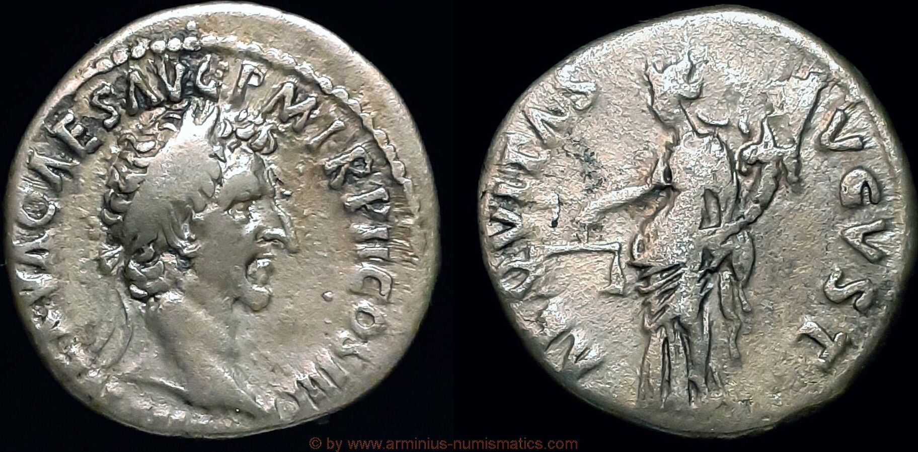 Roman Empire Denar 97 n. Chr. Nerva s-ss | MA-Shops