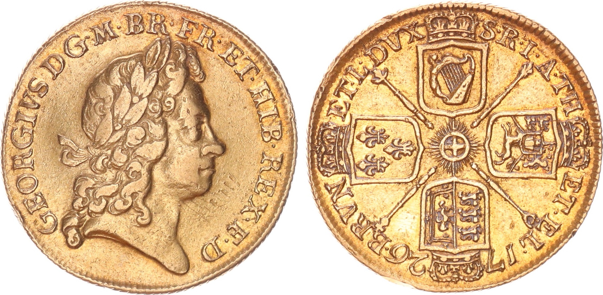 Großbritannien 2 Guineas 1726 George I. 1714-1727 ss-vz | MA-Shops