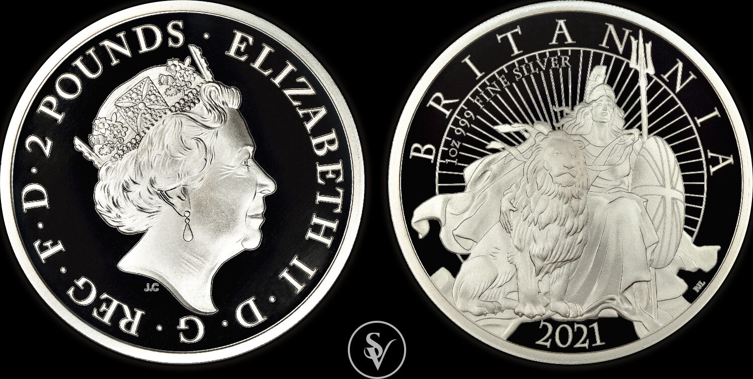 Great Britain 2 pound 2021 The Britannia | MA-Shops