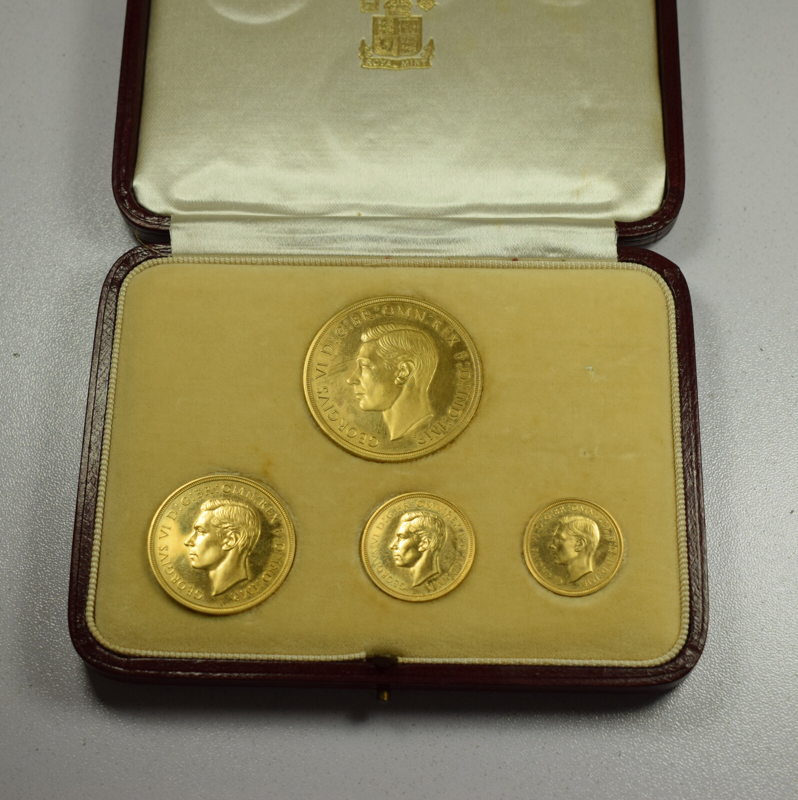 Great Britain set 1937 George VI 4 coins proof Specimen | MA-Shops