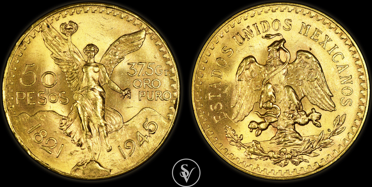 Mexico 50 pesos 1945 Mexicanos | MA-Shops