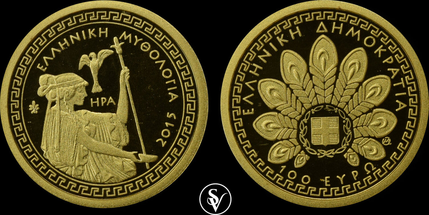 Greece 100 euro 2015 Greek Mythology - The Olympian Gods - Hera | MA-Shops