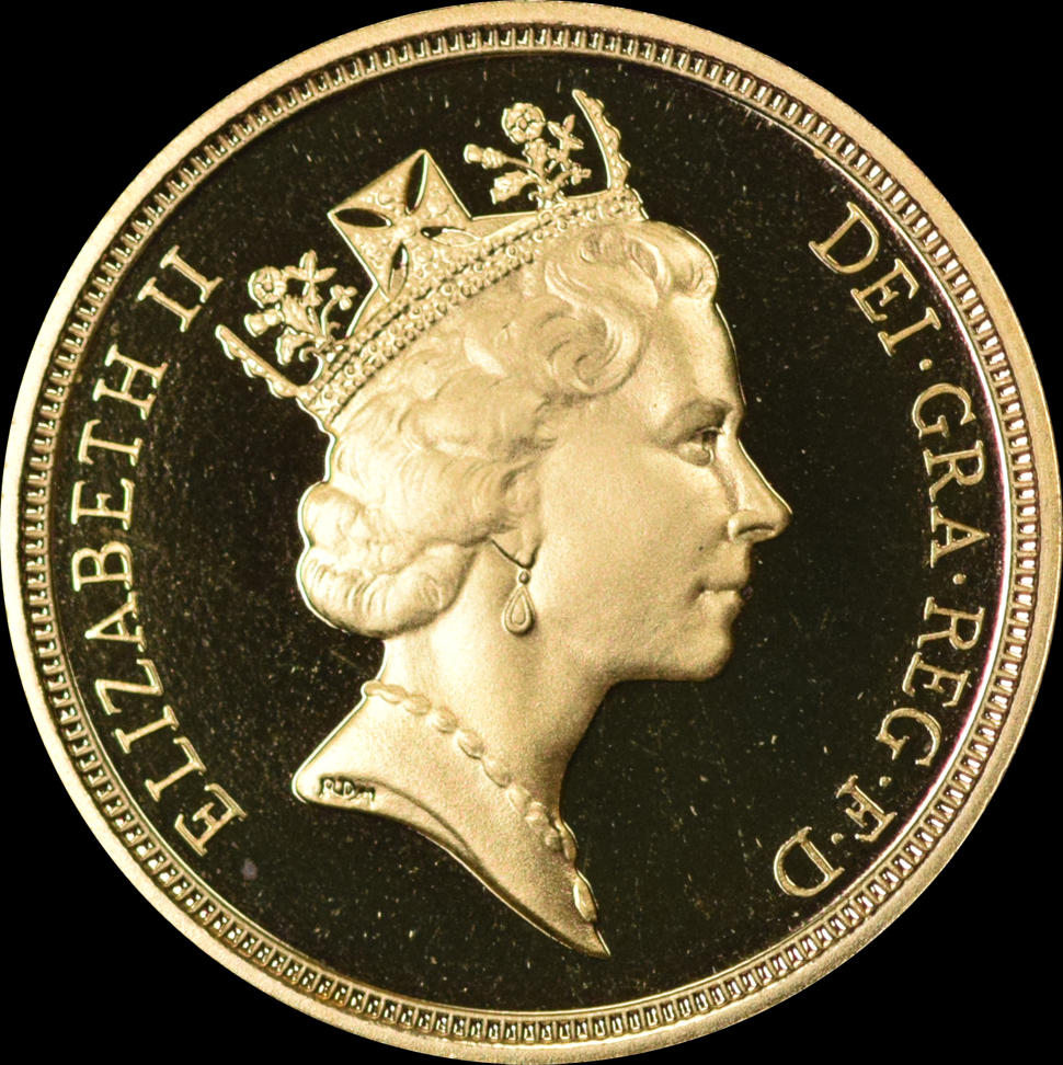 Great Britain 1 sovereign 1991 Elizabeth II proof | MA-Shops