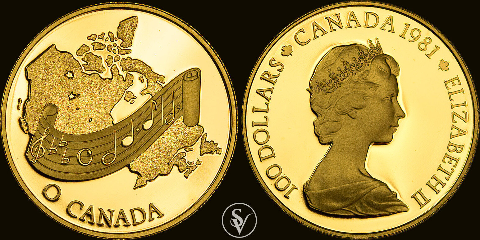 100$ 1981 O CANADA national anthem | MA-Shops