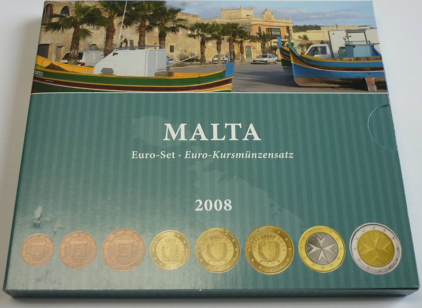 Malta 3,88 € 2008 Kursmünzensatz (Euro-Set) ST im Blister | MA-Shops