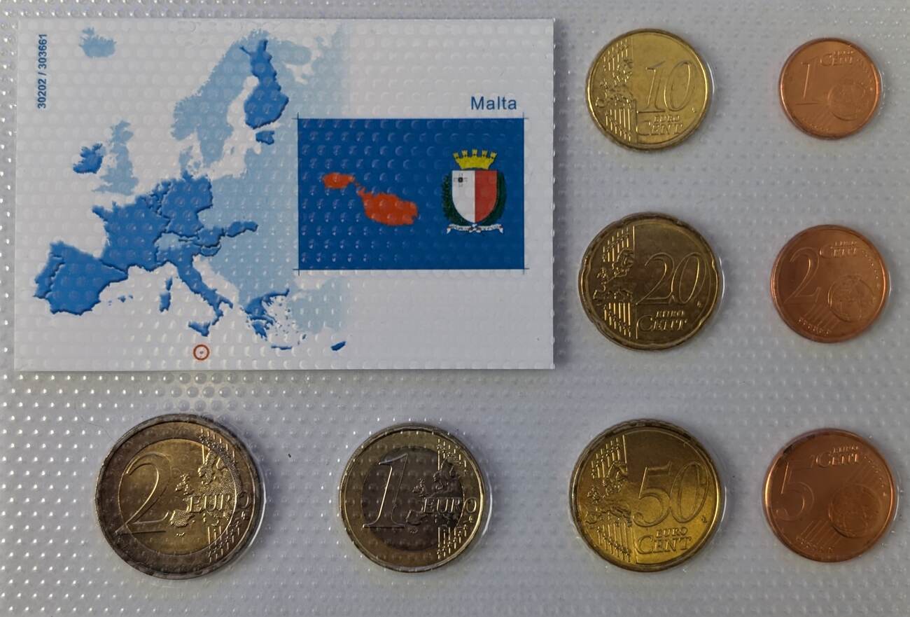 3,88 € 2008 Kursmünzensatz - Malta (Euro-Set) ST im Blister | MA-Shops