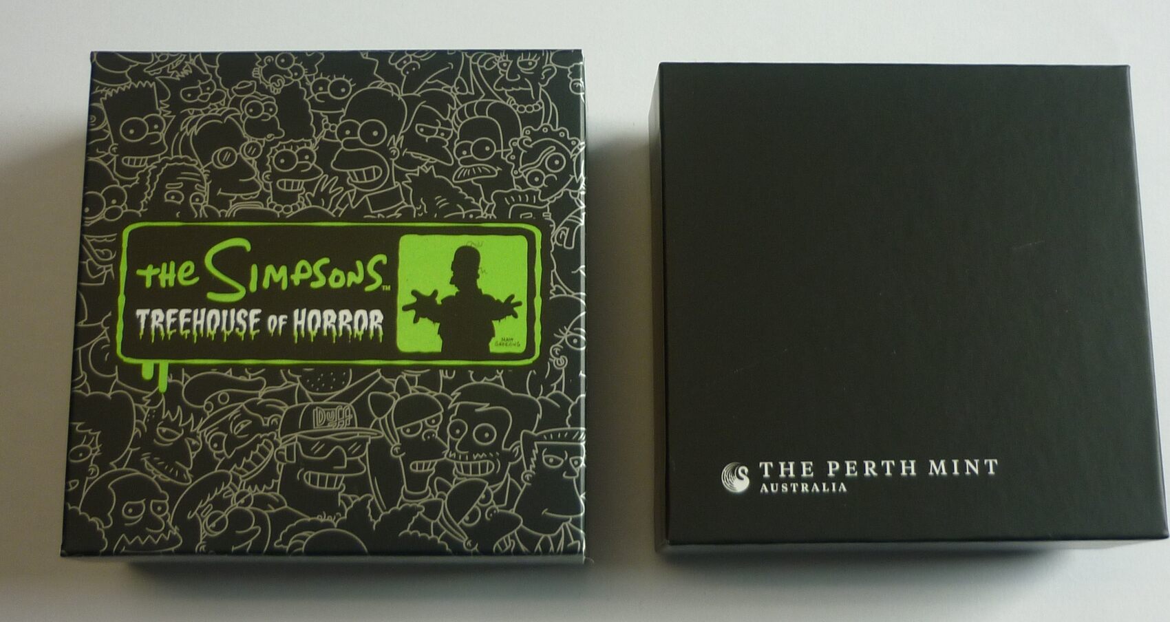 Tuvalu 1 Dollar 2022 1 oz Simpsons (Treehouse of Horror) ST in Etui mit ...