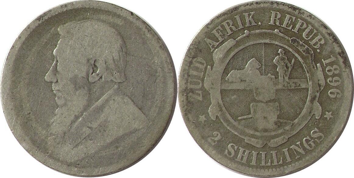 Südafrika 2 Shillings 1896 Paul Krüger s | MA-Shops