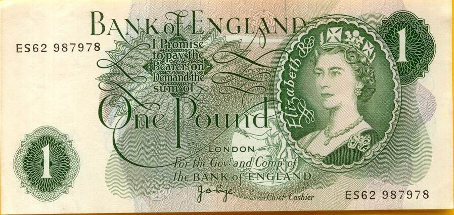 UK England 1 Pound (1970-77) II | MA-Shops