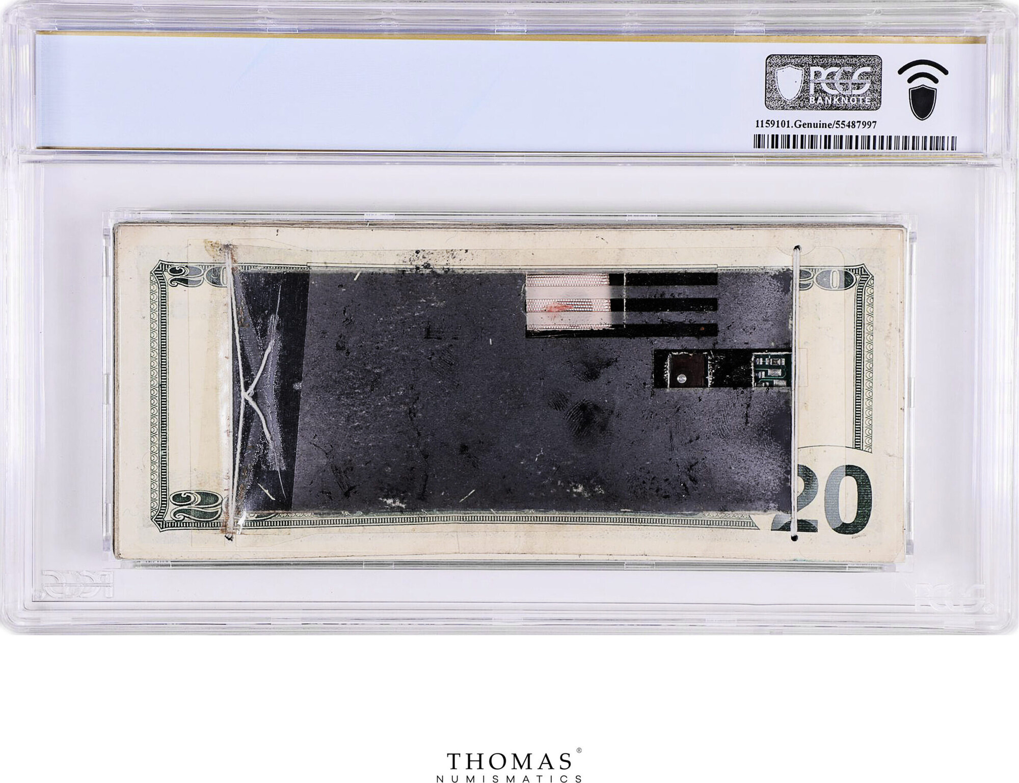 Etats-unis Billets United-States UNITED STATES, disarmed exploding dye ...