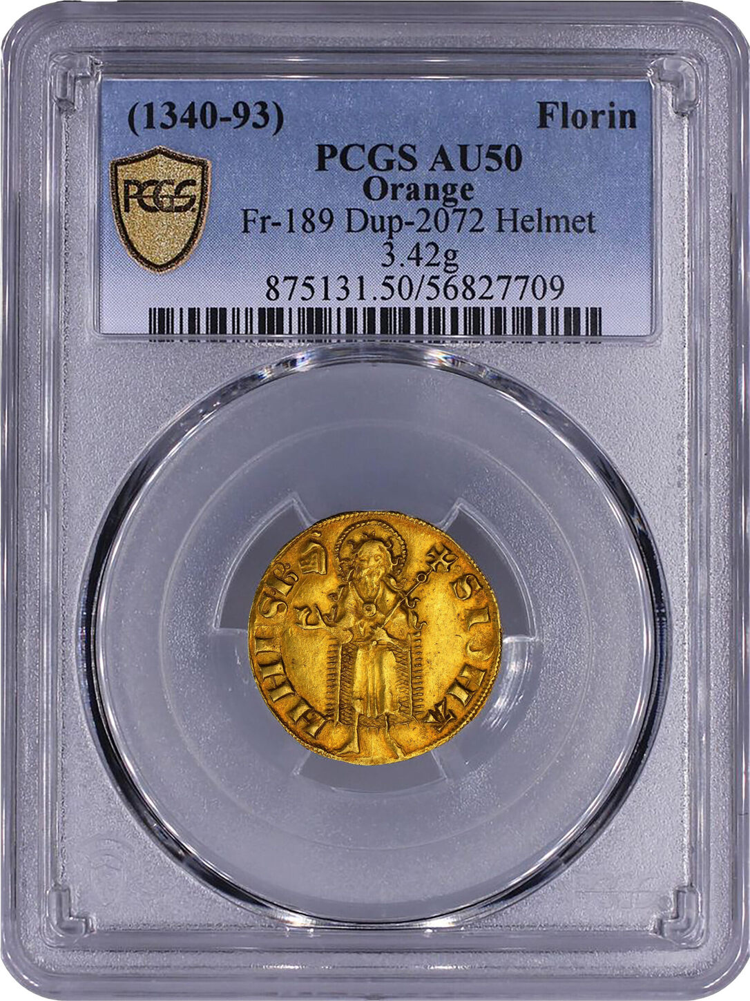 France Florin d'or 1340-93 Coin - Orange - Gold Florin - Raymond V TTB+ ...