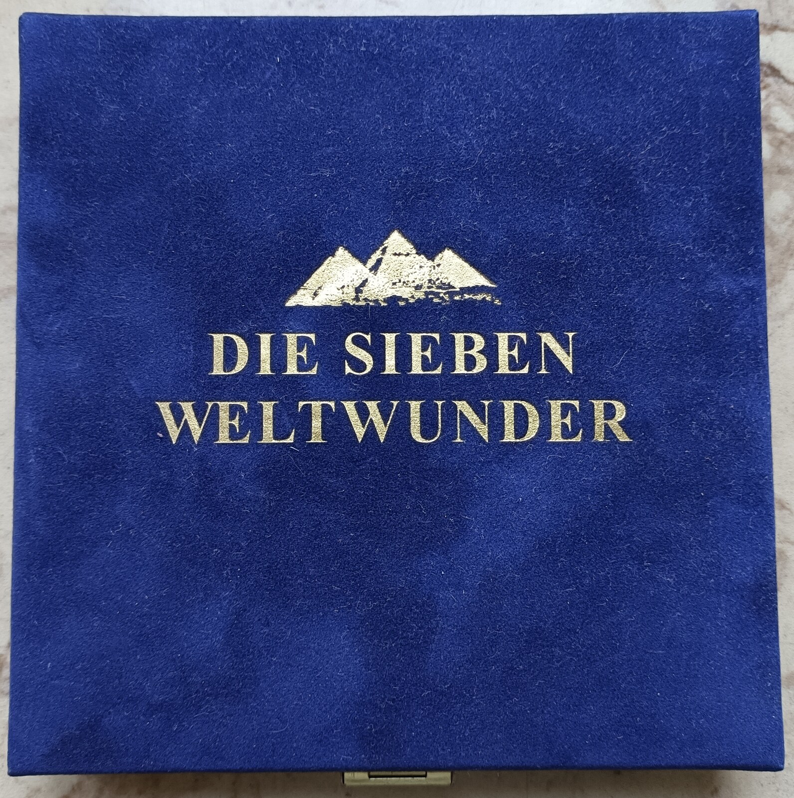 Elfenbeinküste - je 1.500 CFA 2007 Goldmünzen 'Die 7 Weltwunder', 14 ...