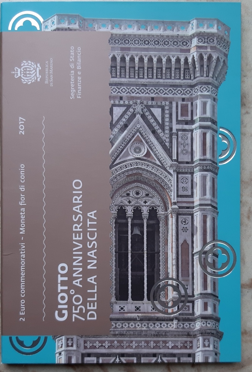 San Marino 2 Euro 2017 - Giotto, 750. Geburtstag st | MA-Shops