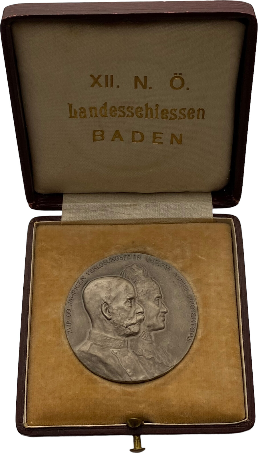 Österreich Kaiserreich Schiessenmedaille 1911 Franz Joseph I. XII. Nied ...