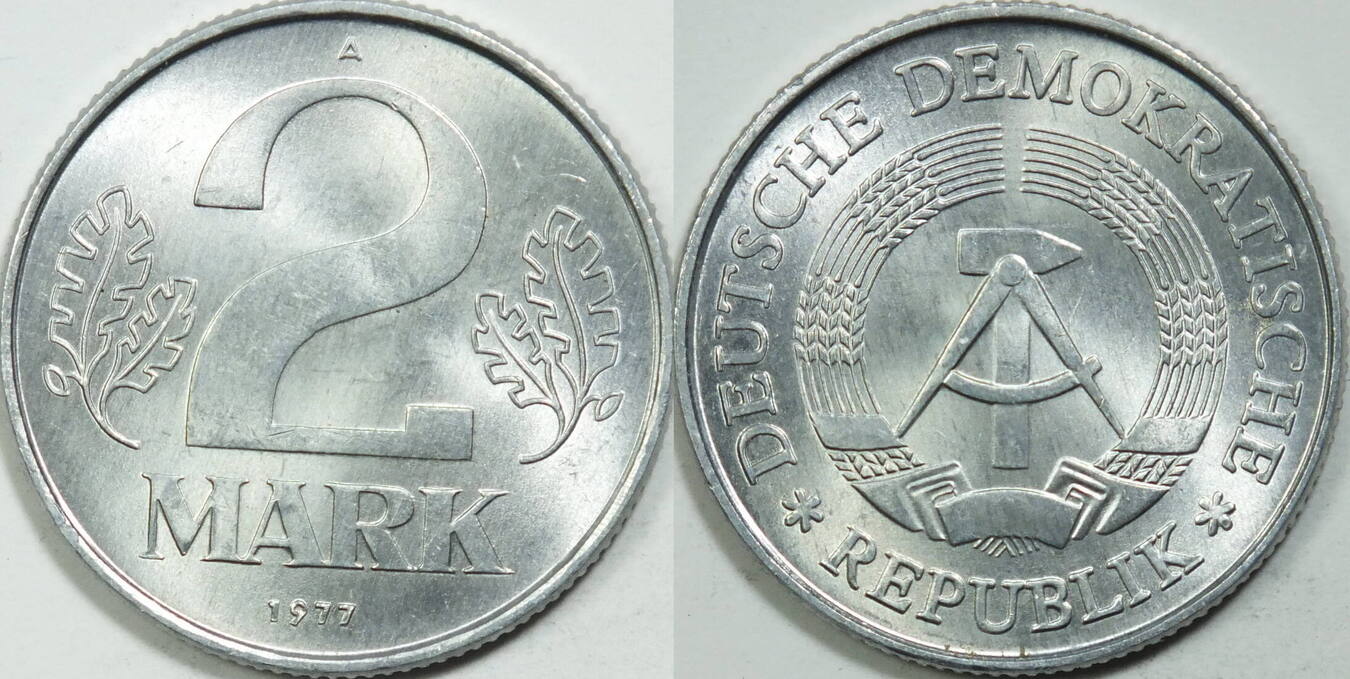 DDR 2 Mark 1977 A st | MA-Shops