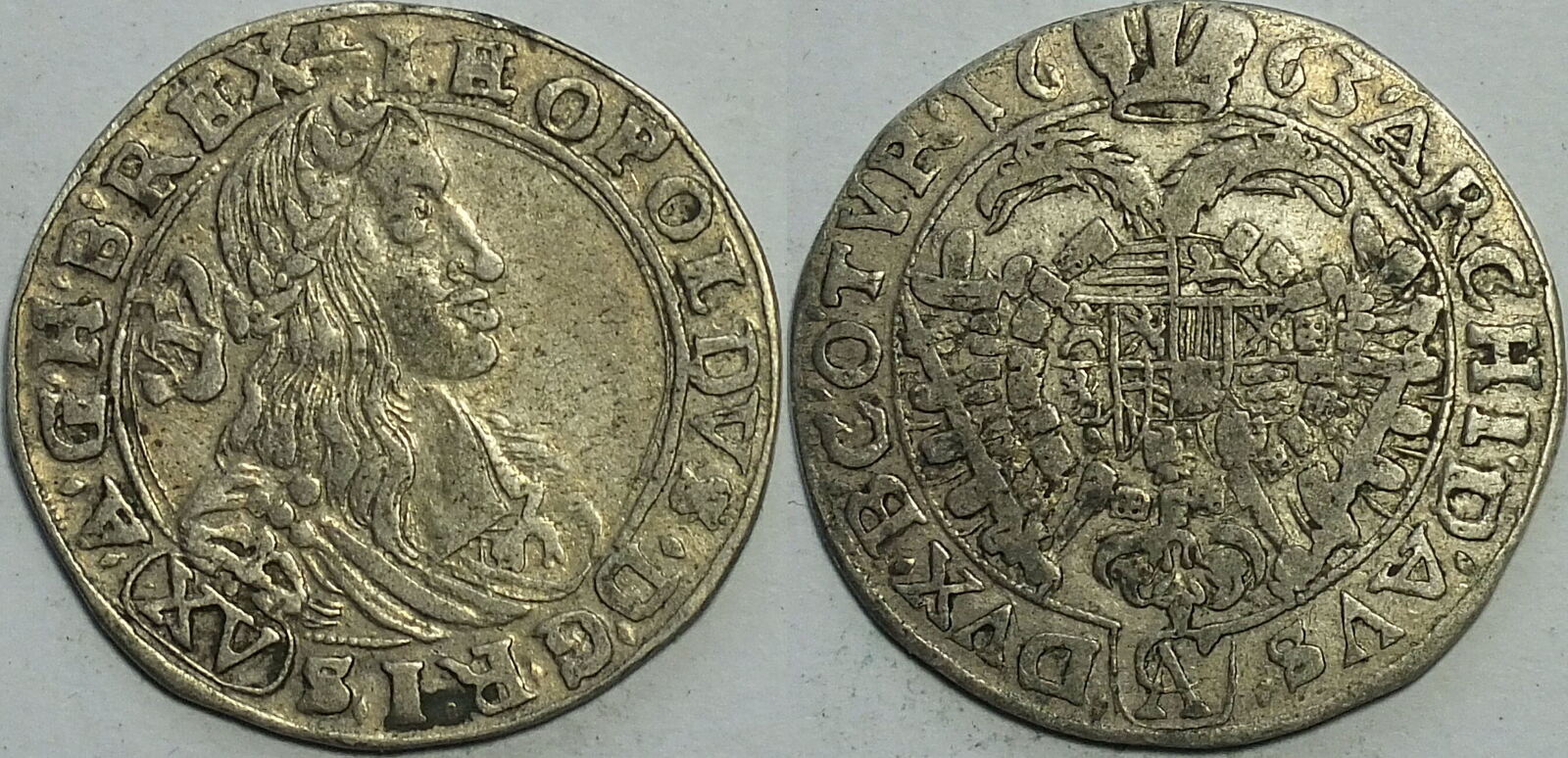 Österreich 15 Kreuzer 1663 Leopold I. 1657-1705 ss - vz | MA-Shops