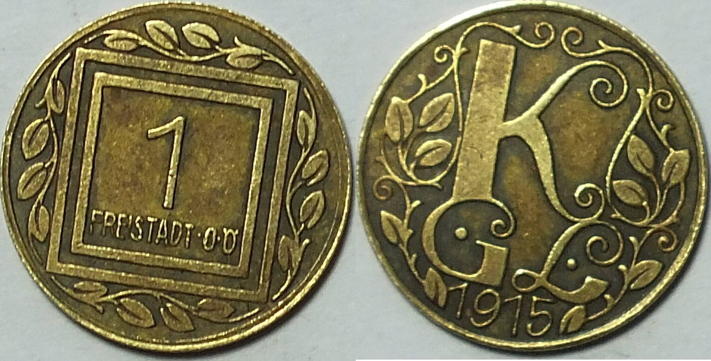 Ober Österreich 1 Heller 1915 Kriegsgefangenen Lagergeld ss | MA-Shops