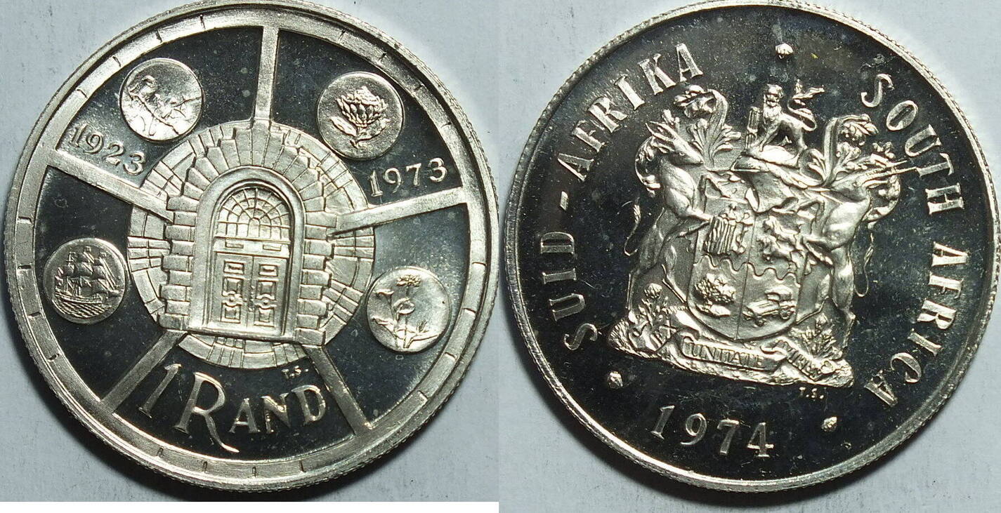 Südafrika 1 Rand 1973 Springbock vz - st | MA-Shops