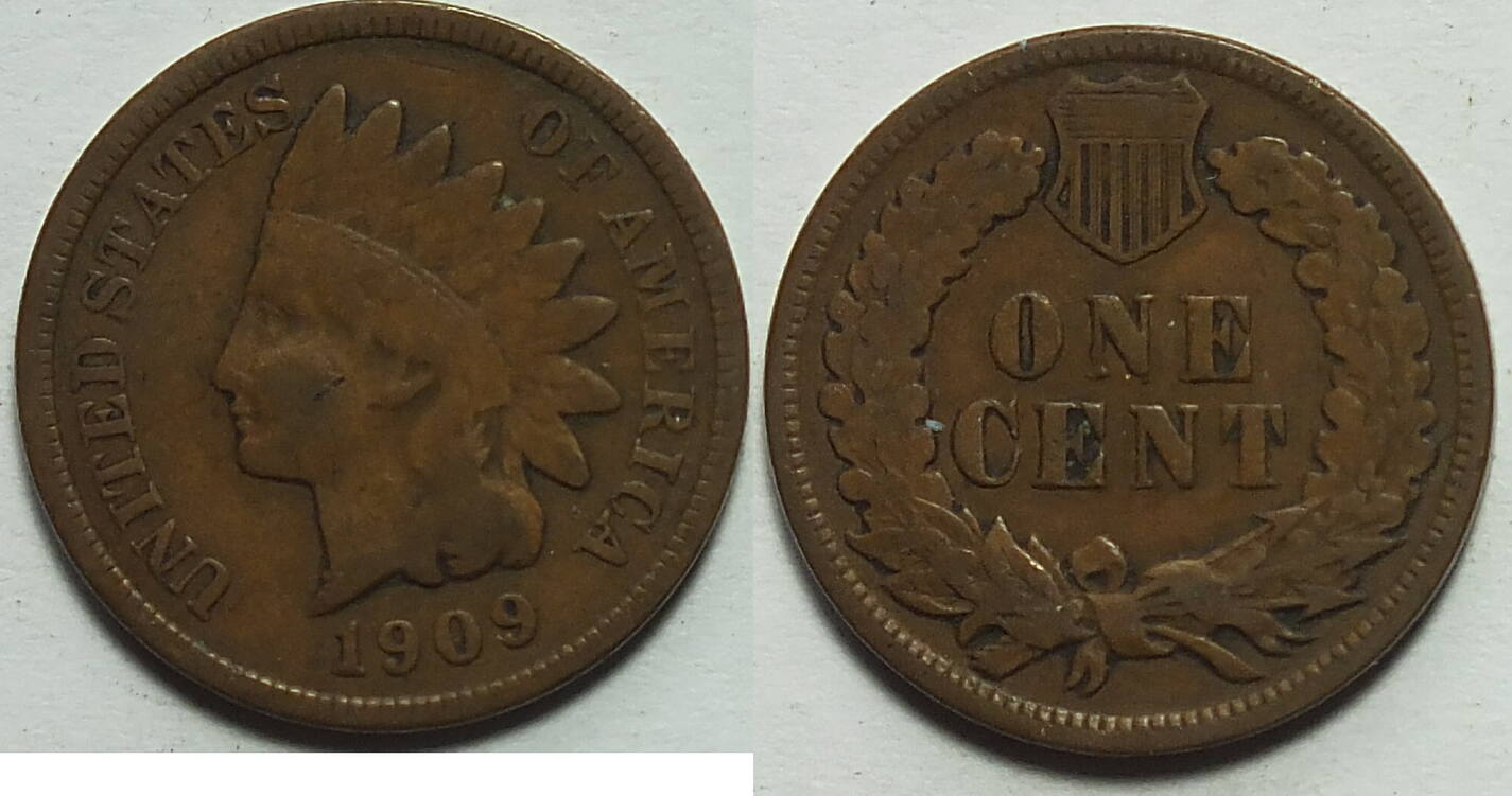 USA 1 Cent 1909 s-ss | MA-Shops