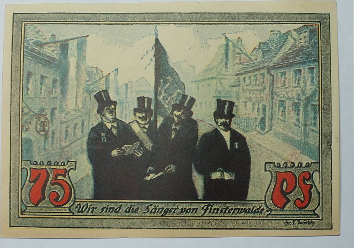 Finsterwalde 75 Pf 1921 4 | MA-Shops