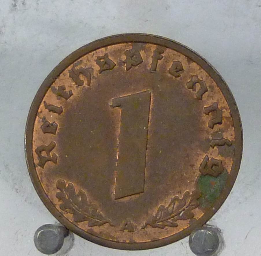 3. Reich 1 Pfennig 1938 A ss | MA-Shops