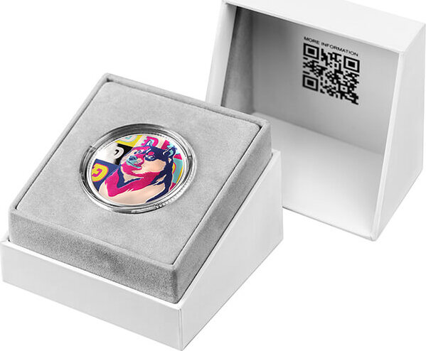 1 dogecoin 2022 Doge Coin - United Crypto States 1 oz Silver Coin Proof ...