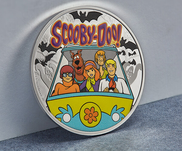 1 Dollar Scooby-Doo Proof Silver Coin 1$ Barbados 2021 PP | MA-Shops