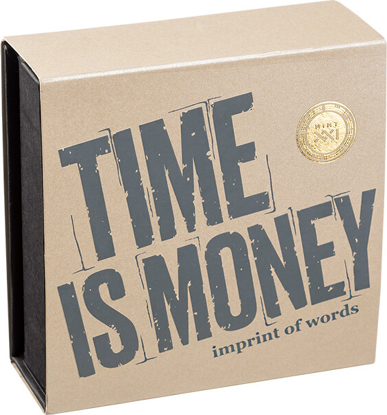 Cameroon 2000 francs 2023 Time is Money 2 oz Silver Coin Antique finish ...