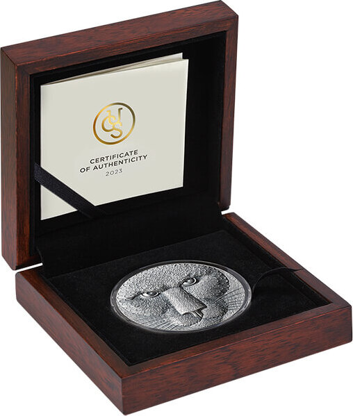 United Crypto States 0.001 ether 2023 Binary Puma - Binary World 2 oz ...