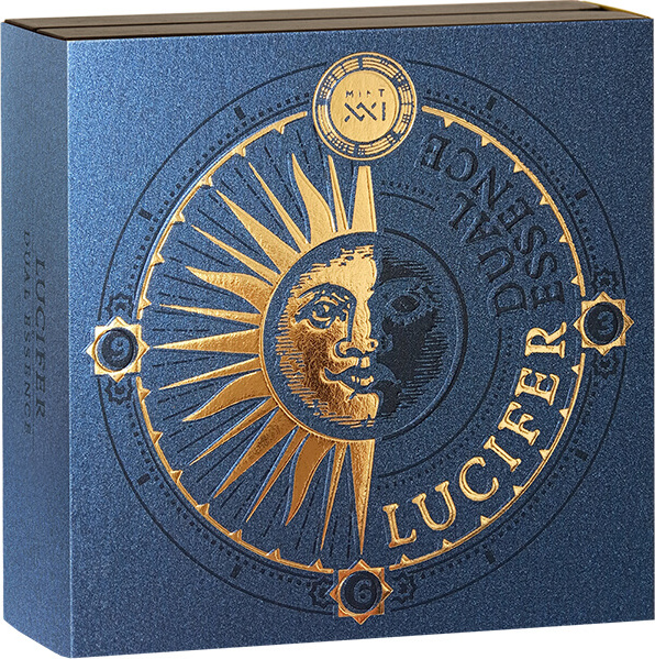 Cameroon 2023 Lucifer Morning Star Dual Essence 2 oz Antique finish ...