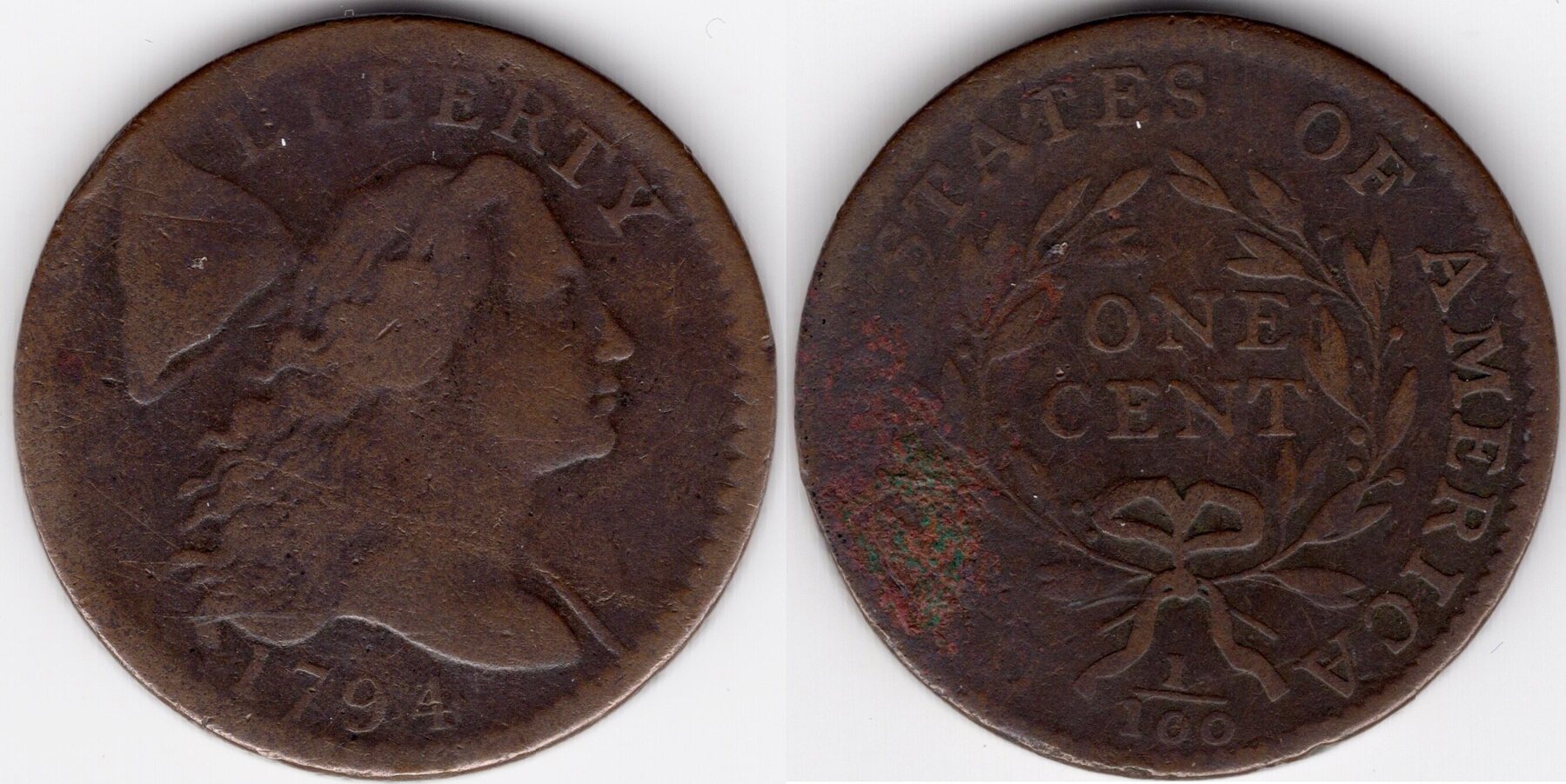 USA 1794 copper Large US Cent (L94) | MA-Shops